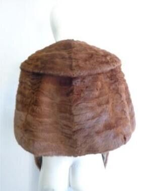 Other | Excellent Brown Squirrel Fur Stole Shawl Wrap Women Women Sz 18 ...